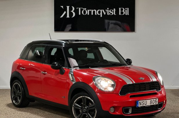 MINI Countryman Cooper S ALL4 Automat H/K Drag Väl-Utr 184hk säljes i ...