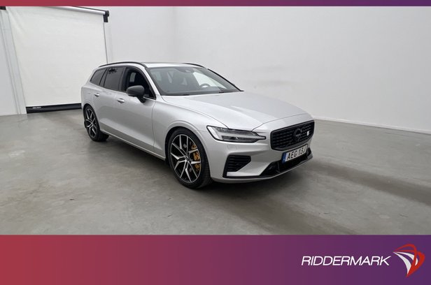 Volvo V60 Polestar Engineered T8 VOC Pano B&W Värm HUD 360° säljes i ...