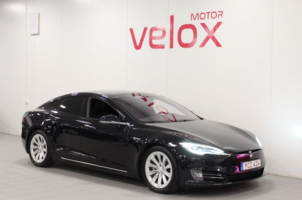 Tesla Model S 90D 423hk Pano Nav Free Supercharge säljes i Uppsala ...