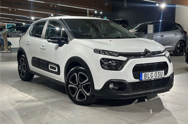 Citroën C3 FEEL 1.2 PT 82hk - CARPLAY, NAVI, - såld eller borttagen