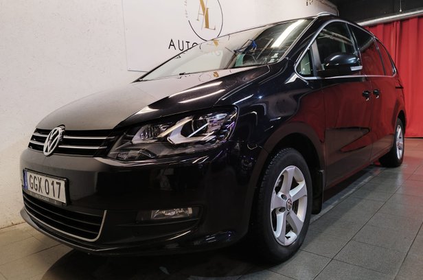 Volkswagen Sharan 7-sit 2.0TDI BMT Master Webasto Pano 140hk säljes i ...