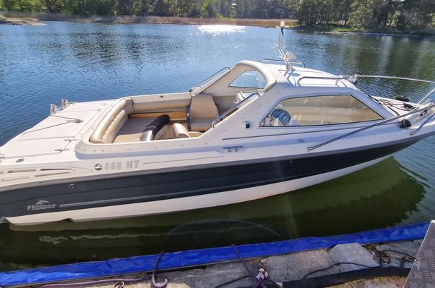 Flipper 666 HT- 2008. Mercruiser 135 HK. 290 gångtimmar. säljes i ...