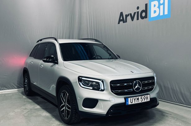 Mercedes-Benz GLB 200 d 4M Värmare Night Midline Läder Drag säljes i ...