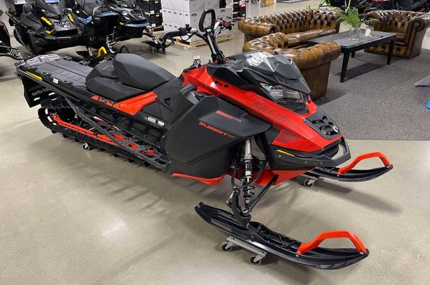 Ski-Doo Summit SP 600R E-TEC 154" Extra kylar - såld eller borttagen