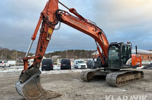 Grävmaskin Hitachi ZX 210 LC säljes i Sotenäs - såld eller borttagen