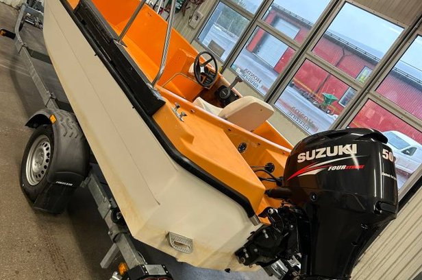 Strypulpet 485 Suzuki DF50ATL 4takt -11 endast 54h säljes i Vetlanda ...