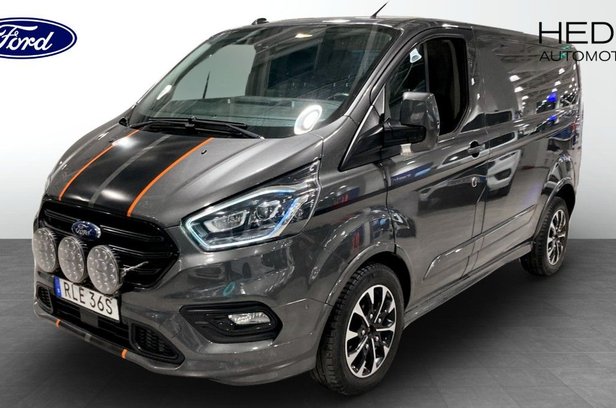 Ford Transit Custom Sport 185hk AUT/Värmare/Drag säljes i Uppsala | Blocket