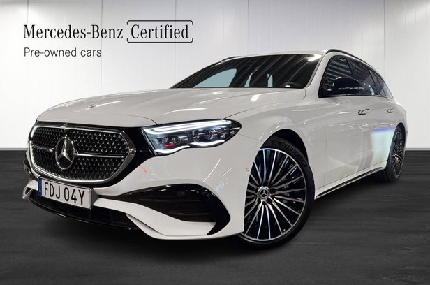 Mercedes-Benz E 300 de 4Matic AMG Drag Nav Burmester Rattvär säljes i ...