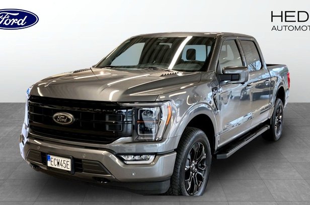 Ford F-150 F150 MY23 LARIAT BLACK EDI 4X4 5.0L V8 E85 406HP säljes i ...