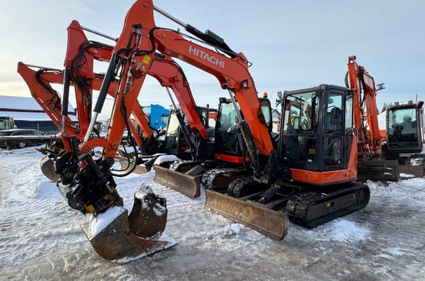 Minigrävare 6ton Hitachi ZX65 459000:- säljes i Östersund | Blocket