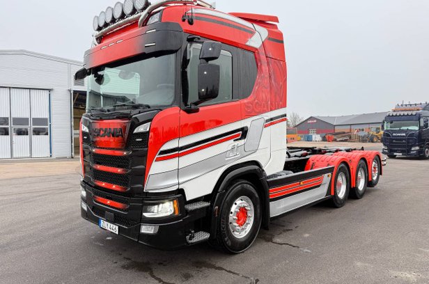 LASTVÄXLARE SCANIA R580 NEXTGEN TRIDEM TOPPSK - såld eller borttagen