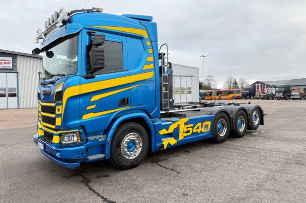 LASTVÄXLARE SCANIA R540 XT NEXTGEN TRIDEM säl - såld eller borttagen