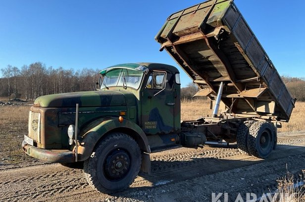 Veteranlastbil Volvo N88-48s 1973 med tippfla säljes på Ekerö | Blocket