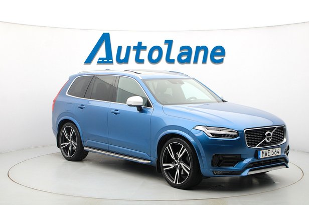 Volvo XC90 D5 AWD R-Design, B&W, 360°, Panorama 7-sits 225hk säljes i ...