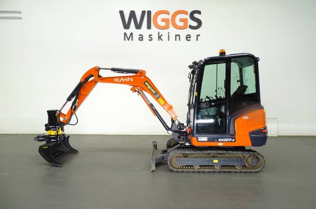 Kubota KX027-4 / Engcon EC204 / Grip / S40 / Microprop MIG2 säljes i ...