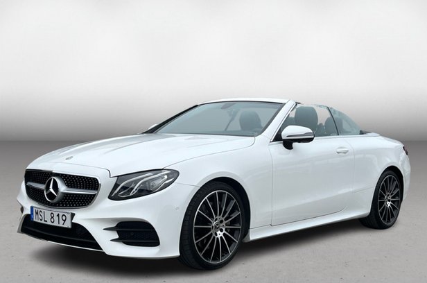 Mercedes-Benz E 300 Cab AMG Line 245hk 360 Kamera NAVI 20" säljes i ...