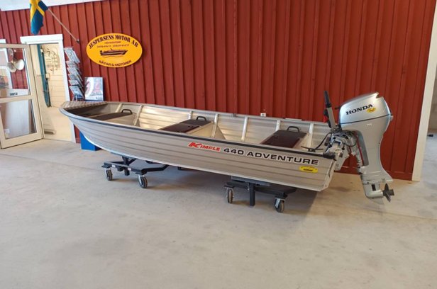 Beg Kimple 440 Adventure + Honda 20 eltilt -2 - såld eller borttagen