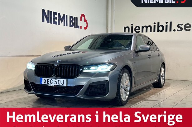 BMW 545 e PLUG-IN xDrive M Sport MOMS Drag Kamera Navi S&V säljes i ...