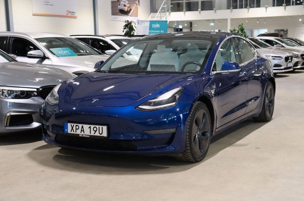 Tesla Model 3 Long Range 440HK AWD Leasbar/Pano säljes i Uppsala | Blocket
