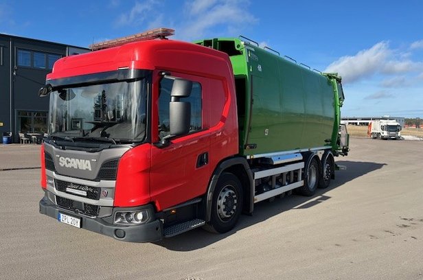 Sopbil Scania L340 4-fackare säljes i Åmål | - såld eller borttagen