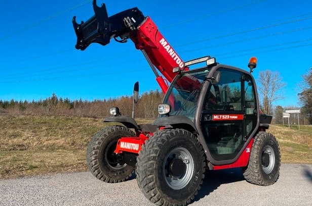 Manitou MLT 523 T Mono Ultra med nya däck säljes i Karlshamn | Blocket