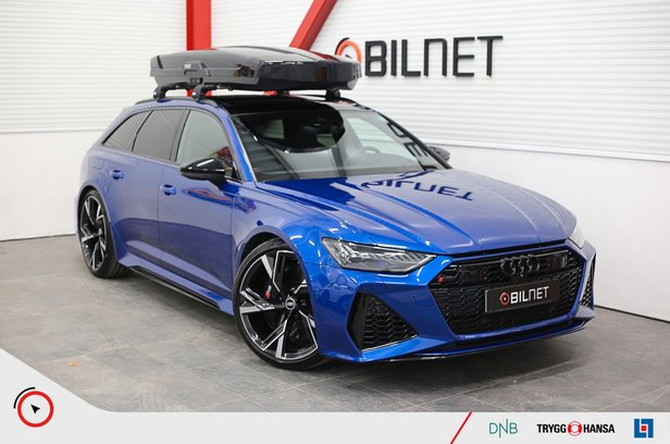 Audi A6 RS6 Avant RS 1 ägare - Takbox / Se Specifikation säljes i ...