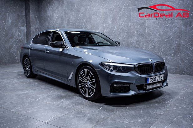 BMW 520 d xDrive Sedan M-Sport Display Key Skinn Kamera Drag säljes i ...