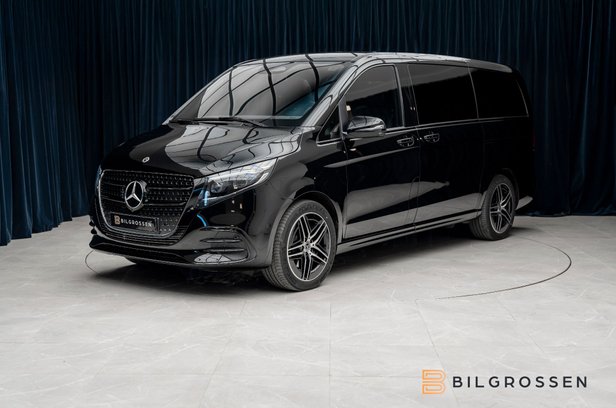 Mercedes-Benz V 300d LÅNG 4MATIC AMG Panorama Airmatic MOMS säljes i ...