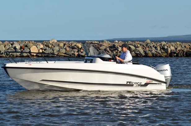 Micore 51cc R-design Honda BF60 säljes i Västerås | Blocket