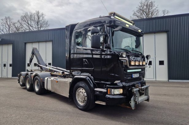 SCANIA R730 8X4 LASTVÄXLARE ( PLOG ) EURO-6 säljes i Oskarshamn | Blocket