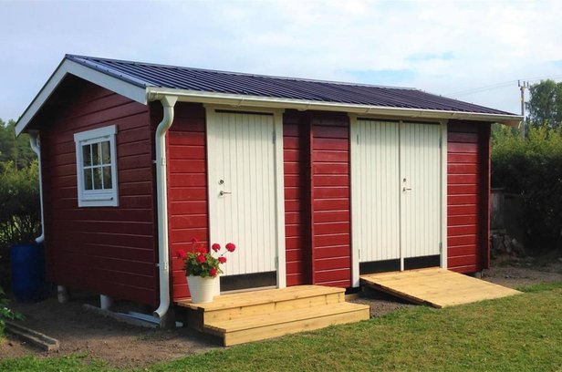 Friggebod/dubbelförråd från Jadestugan AB säljes i Piteå | Blocket