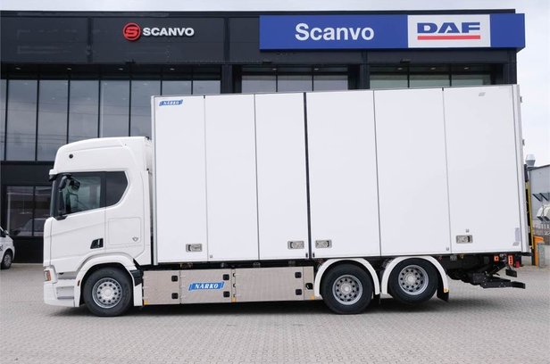 Scania R 660 Närko skåpbil säljes i Varberg | Blocket