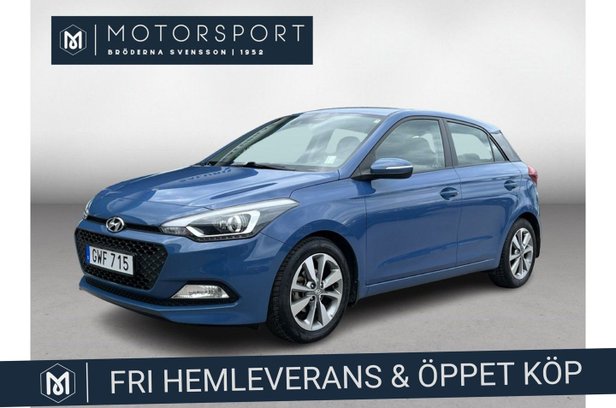 Hyundai i20 1.2 Rattvärme Bluetooth Farthållare P-sensorer säljes i ...