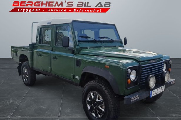 Land Rover Defender 130 Dubbelhytt HCPU 2.5 TD5 4x4 Pick Up säljes i ...