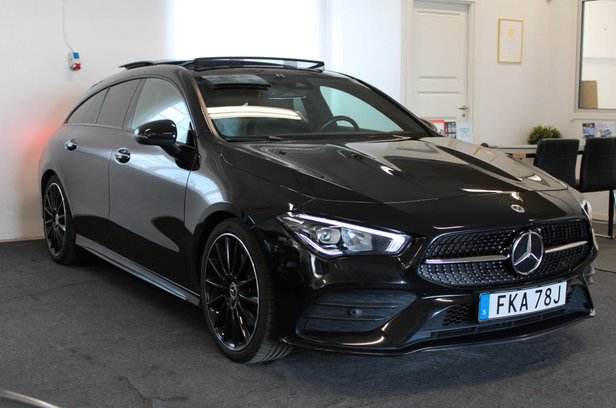 Mercedes-Benz CLA 220d 4M SB 190hk AMG /Pano /Ambient /Wide säljes i ...