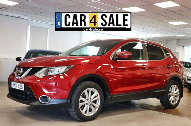 Nissan Qashqai 1.5 dCi | NAVI | Skinn | 360 kamera | Drag säljes i ...