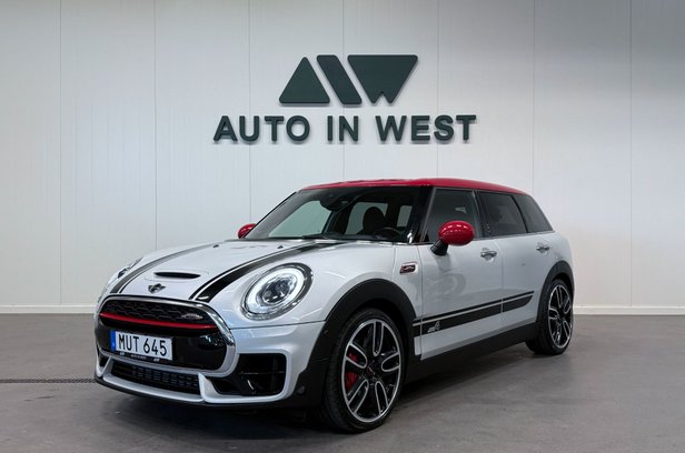 MINI John Cooper Works ALL4 Clubman /H&K/Navi/HUD/Drag/19" säljes i ...