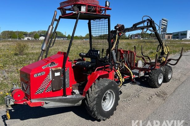 Skotare Kranman Bison 6000 -6WD säljes i Upps - såld eller borttagen