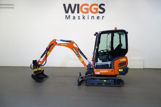 Kubota KX019-4 / Engcon EC02B / MIG2 Microprop säljes i Mora | Blocket