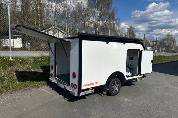 Respo Mini-Husvagn Wide 750 kg -Leverans hela landet -FINANS säljes i ...