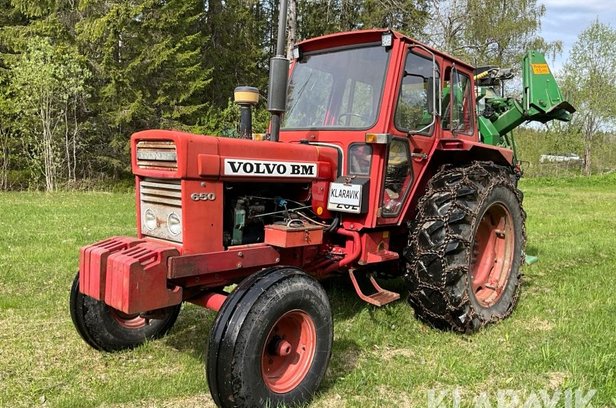 Traktor Volvo BM 650 med dubbelmontage säljes i Umeå | Blocket