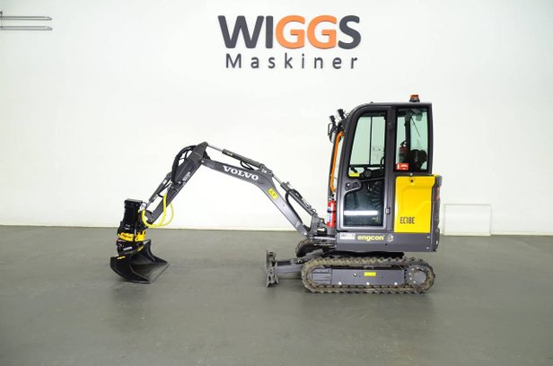 Volvo EC18E - 24 / Engcon EC02B / Microprop MIG2 säljes i Mora | Blocket