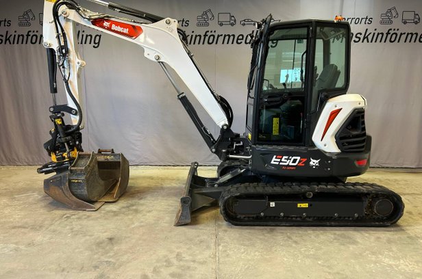 Bobcat E50Z - ENGCON ROTORTILT M. GRIP / REDSKAP säljes i Knivsta | Blocket