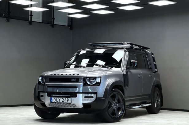 Land Rover Defender 110 D240 Explorer Pack/Navi/Drag/Värmare säljes i ...