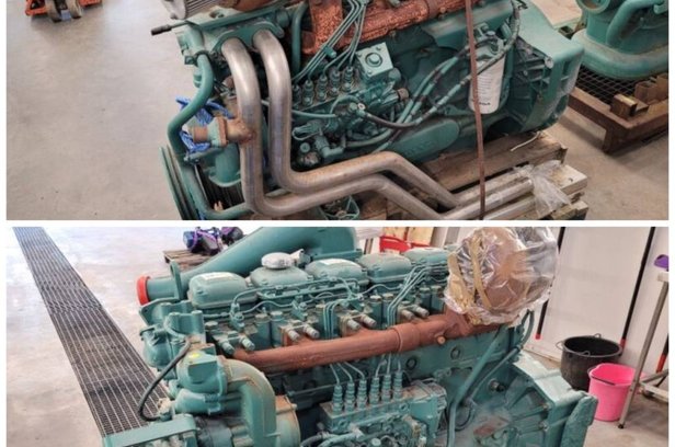 Motor Volvo D7C 310 och D10A 360, nya / oanvä - såld eller borttagen
