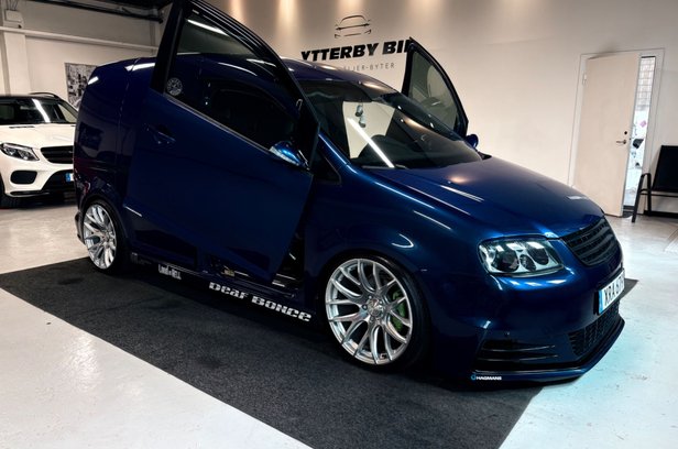 Volkswagen Caddy 1.9 TDI Blue Baron Lambo-Dörrar 4-Vägs Luft säljes i ...