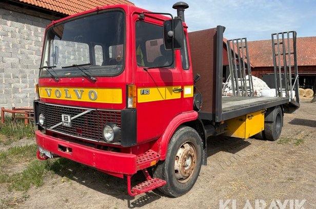 Biltransport Volvo F 613 4X2-1-V Skattebefria säljes i Vallentuna | Blocket