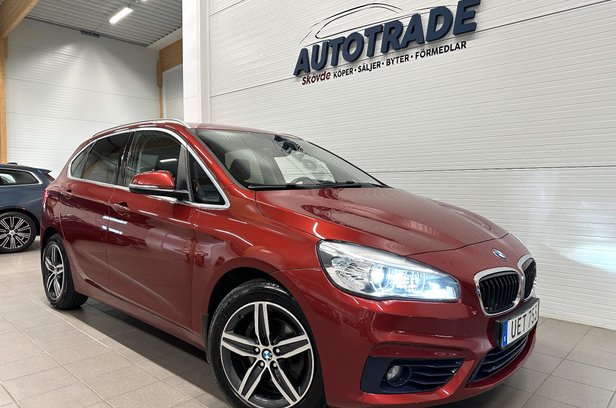 BMW 218 d Active Tourer Sport Line Drag/M-Värmare/Kamera säljes i ...