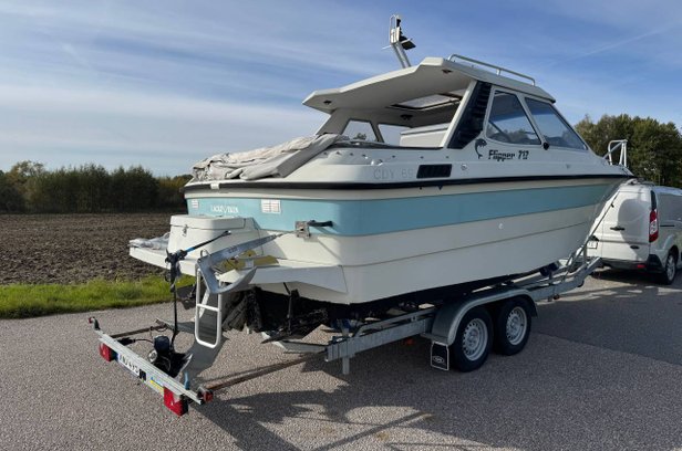 FLIPPER 717C VOLVO PENTA AQ265 INK BÅTTRAILER 2381KR/MÅN säljes i ...