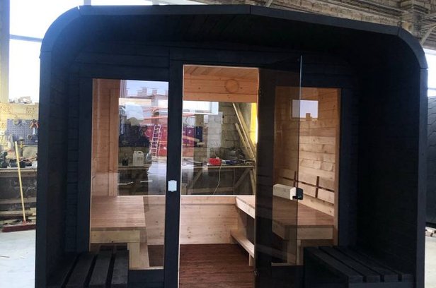 Färdigbyggd ThermaSauna 3M CUBE bastu. Fri frakt säljes i Nynäshamn | Blocket